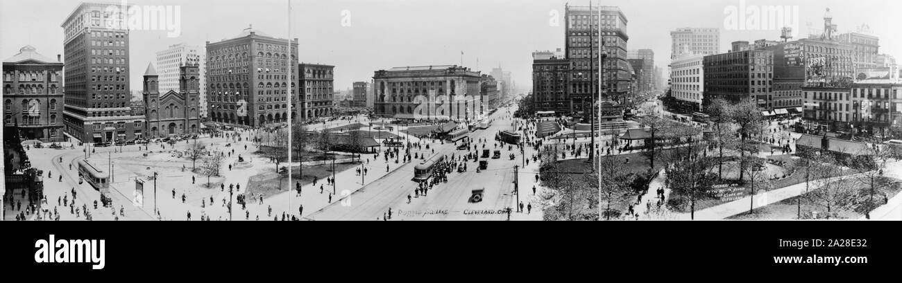 Public Square, Cleveland, Ohio Stock Photo - Alamy