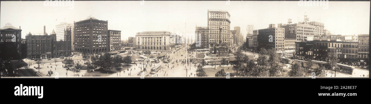 Public Square, Cleveland, Ohio Stock Photo - Alamy