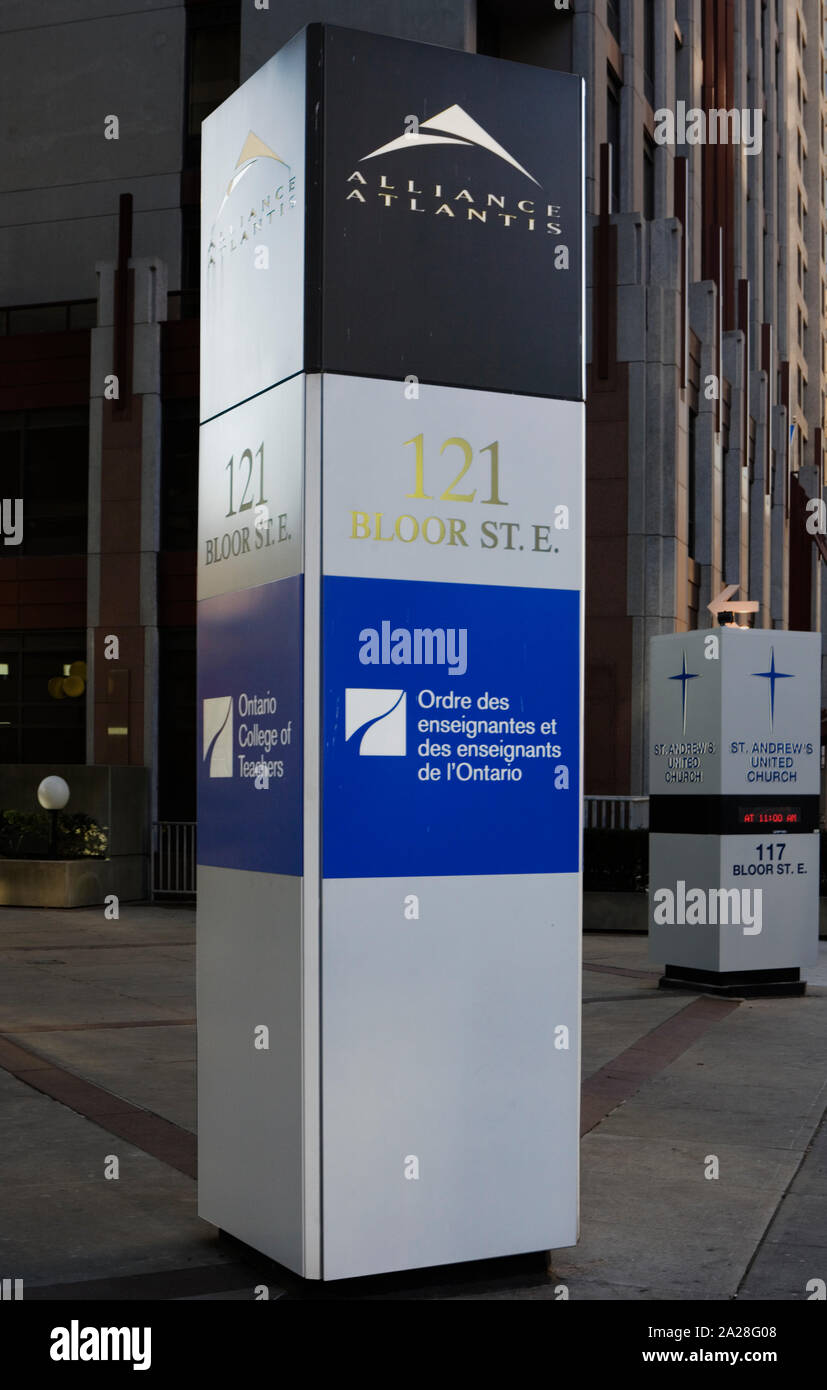 121 bloor hi-res stock photography and images - Alamy