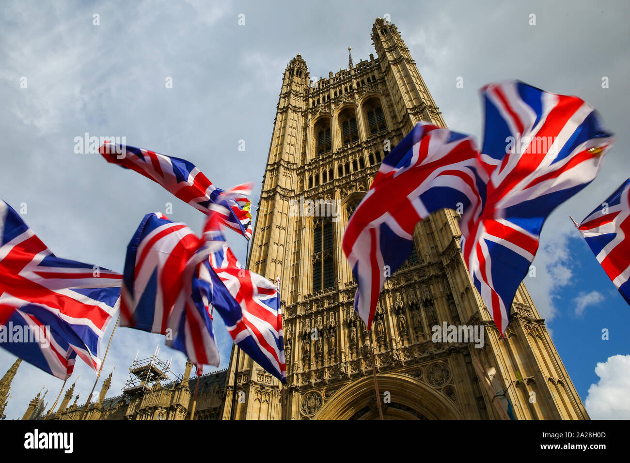 Westminster flags hi-res stock photography and images - Alamy
