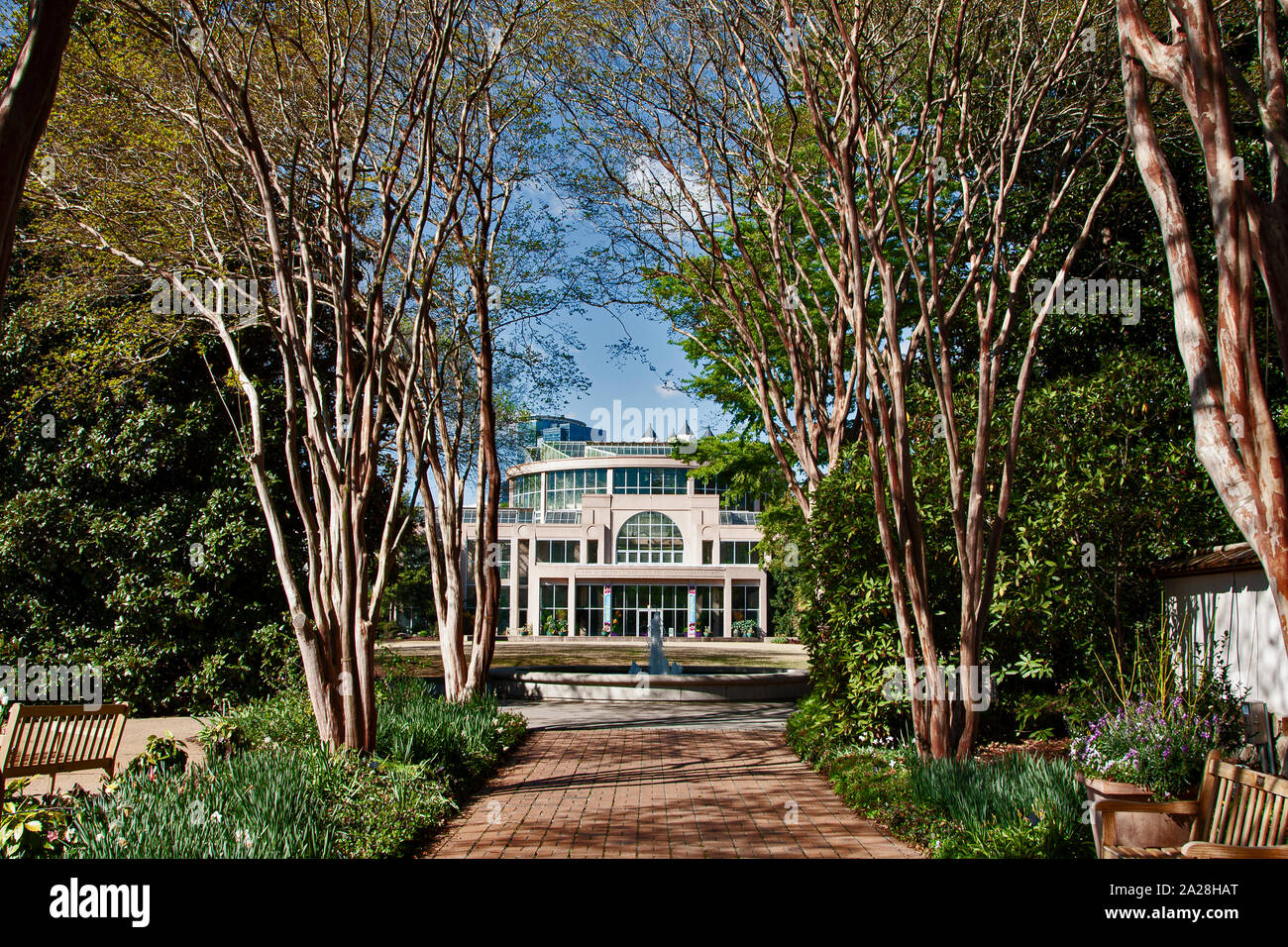 Atlanta botanical garden conservatory hi-res stock photography and ...