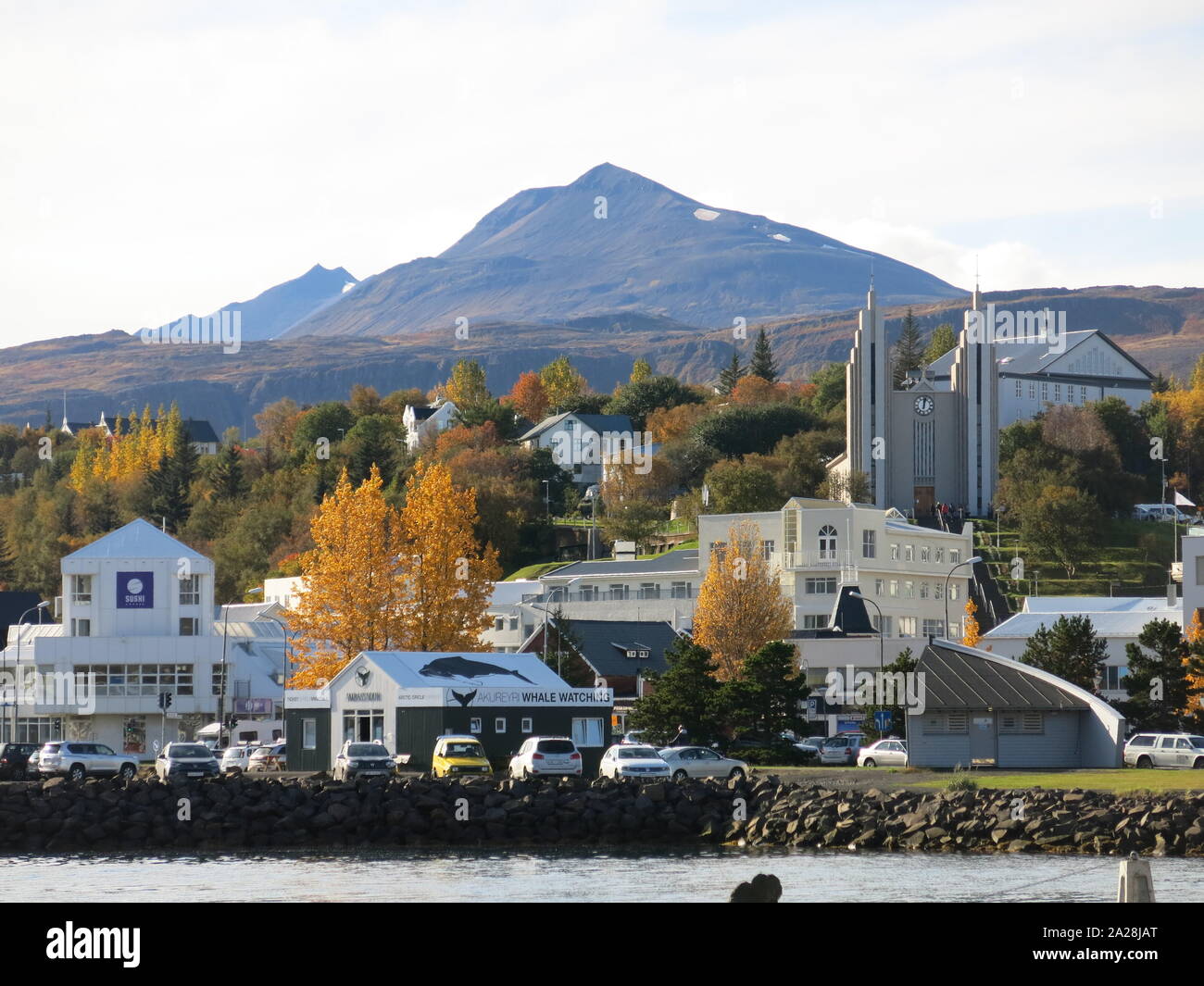 Akureyri street scene hi-res stock photography and images - Alamy