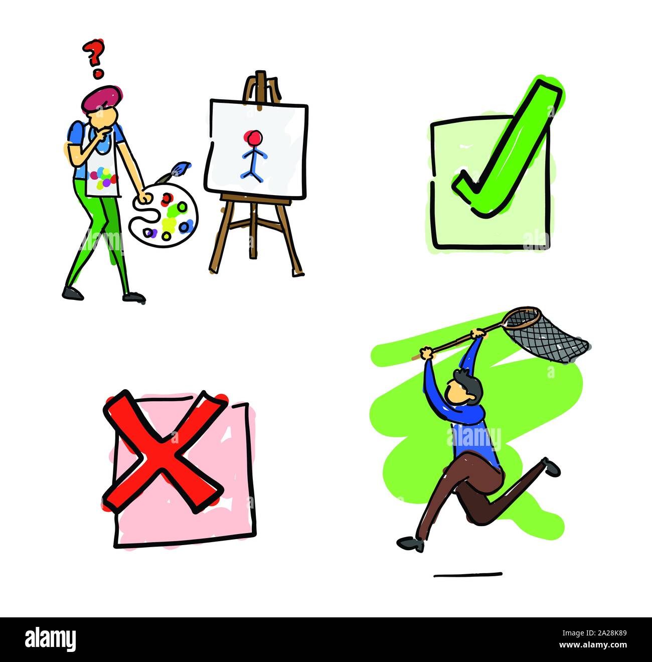 Stickman Drawing Stock Photos & Stickman Drawing Stock Images - Alamy