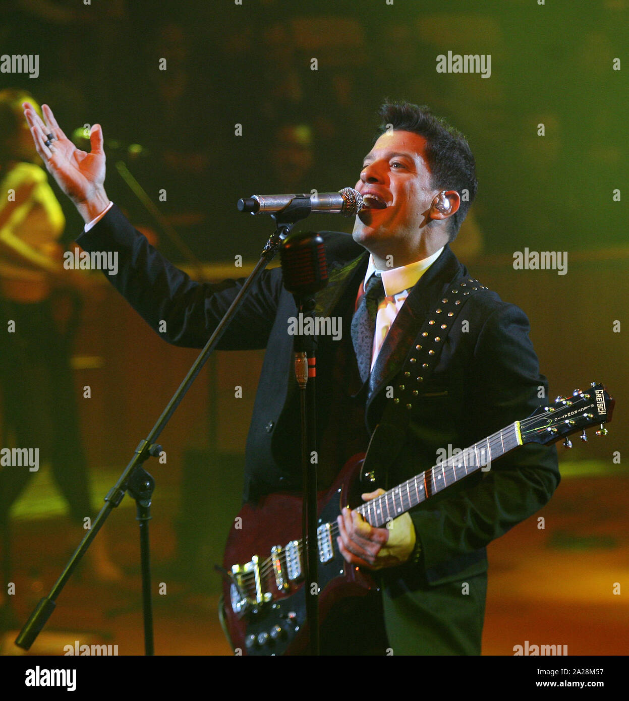 Yahir Othón Parra durante su concierto en el palenque de la Feria de ...