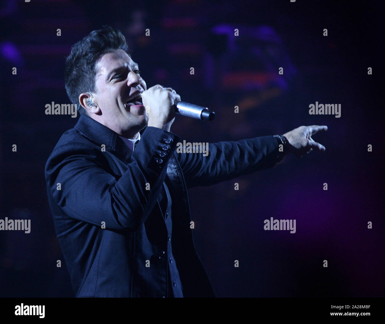 Yahir Othón Parra durante su concierto en el palenque de la Feria de ...