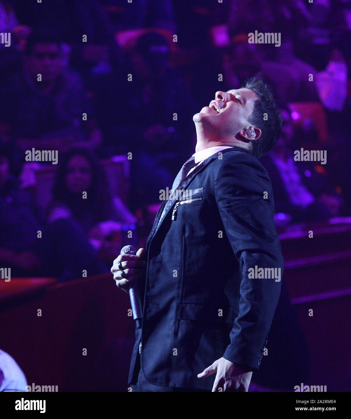 Yahir Othón Parra durante su concierto en el palenque de la Feria de ...