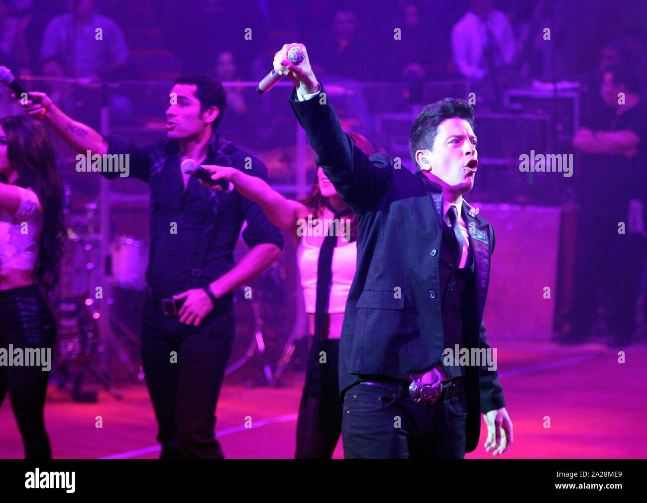 Yahir Othón Parra durante su concierto en el palenque de la Feria de ...