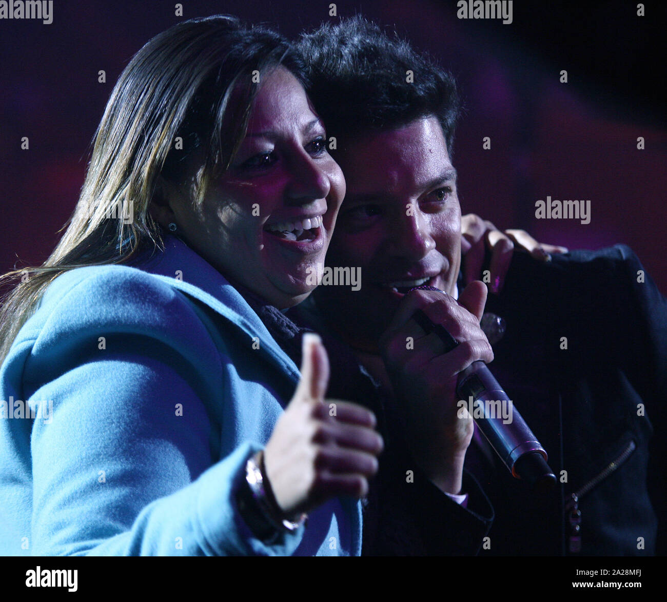 Yahir Othón Parra durante su concierto en el palenque de la Feria de ...
