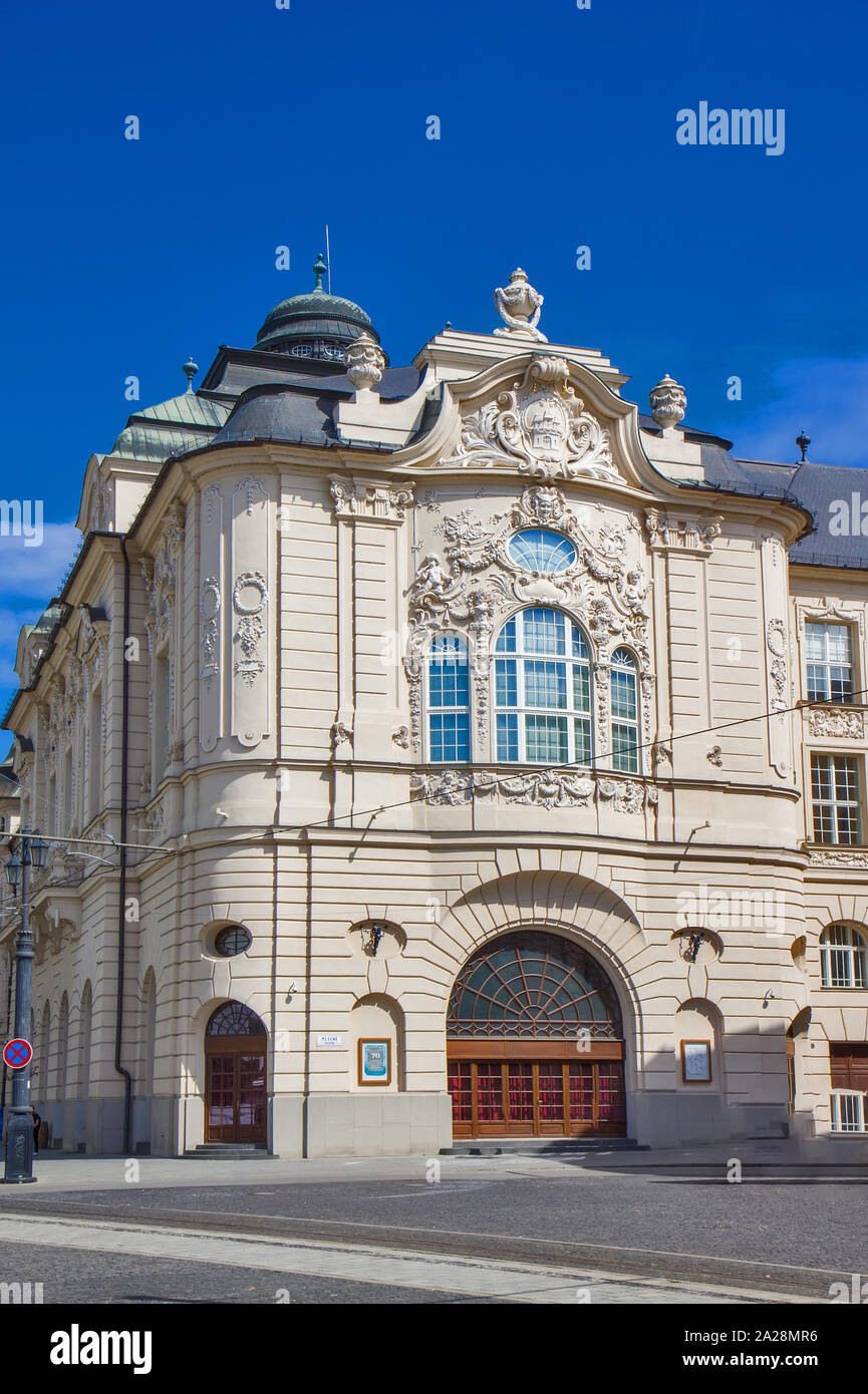 Slovak State Philharmonic in Bratislava Stock Photo - Alamy