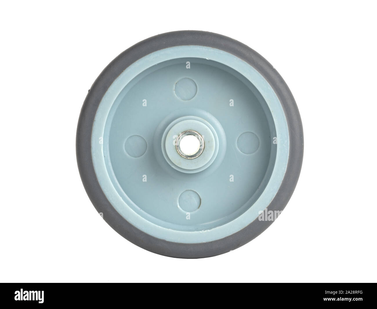 Wheel made of polyamide and gray rubber Stock Photo - Alamy