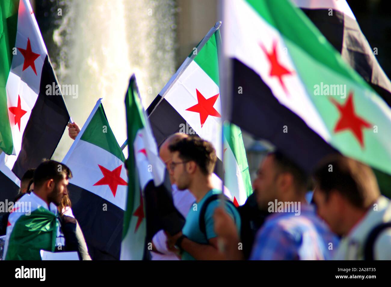 Syria germany flag hi-res stock photography and images - Alamy