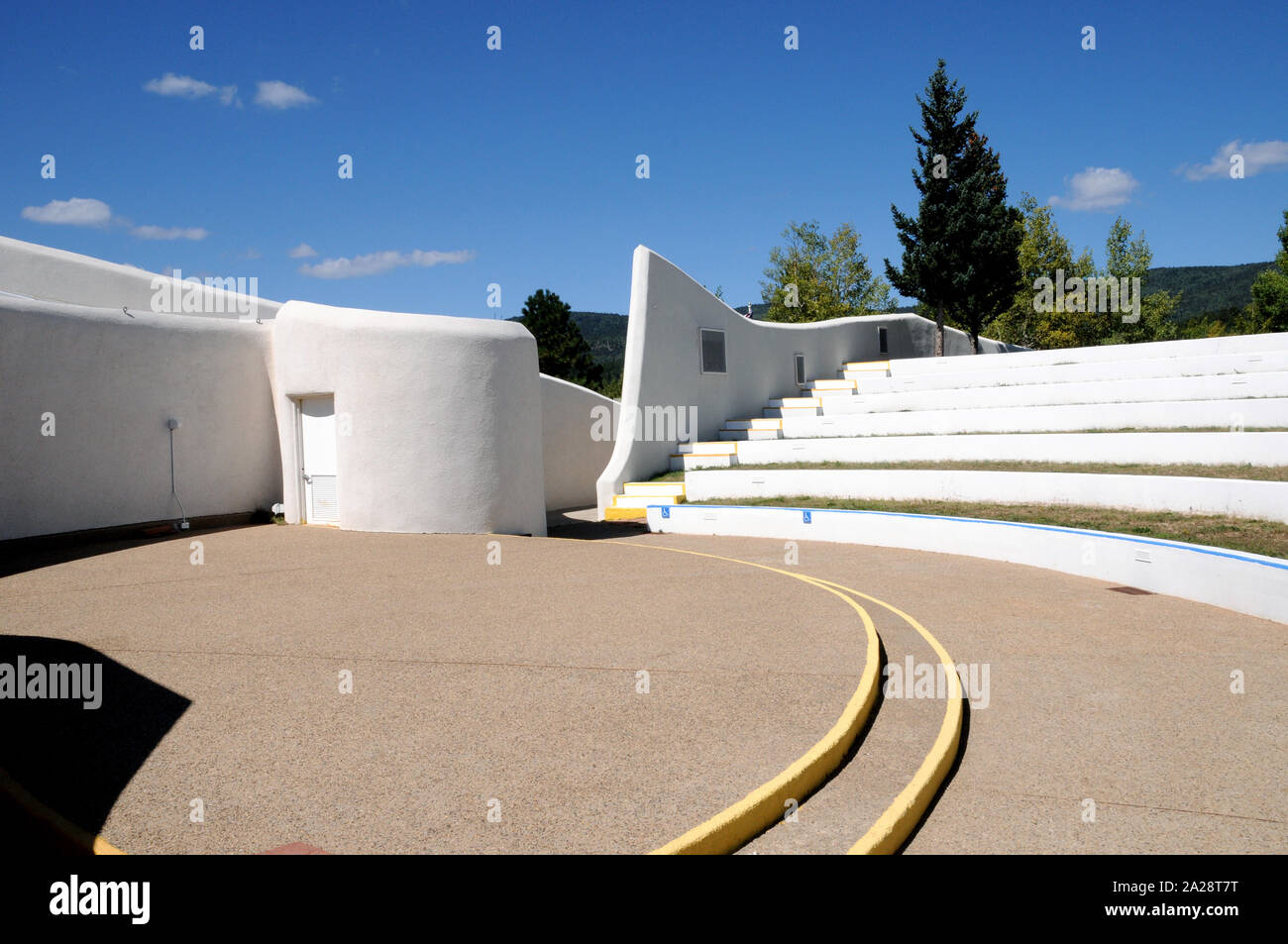 Vietnam Veterans Memorial State Park, near Angel Fire, New Mexico, USA. It It was built by ...