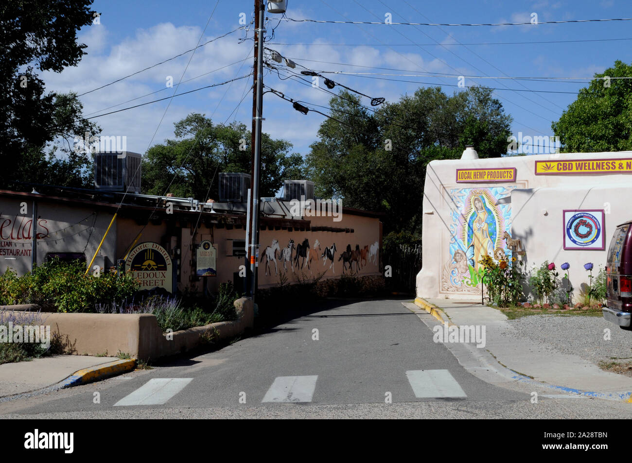 Taos historic district hi-res stock photography and images - Alamy