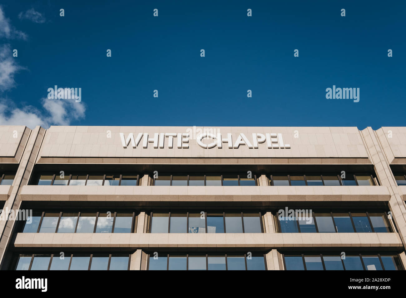London, UK - September 07, 2019: Low angle view against the sky of ...