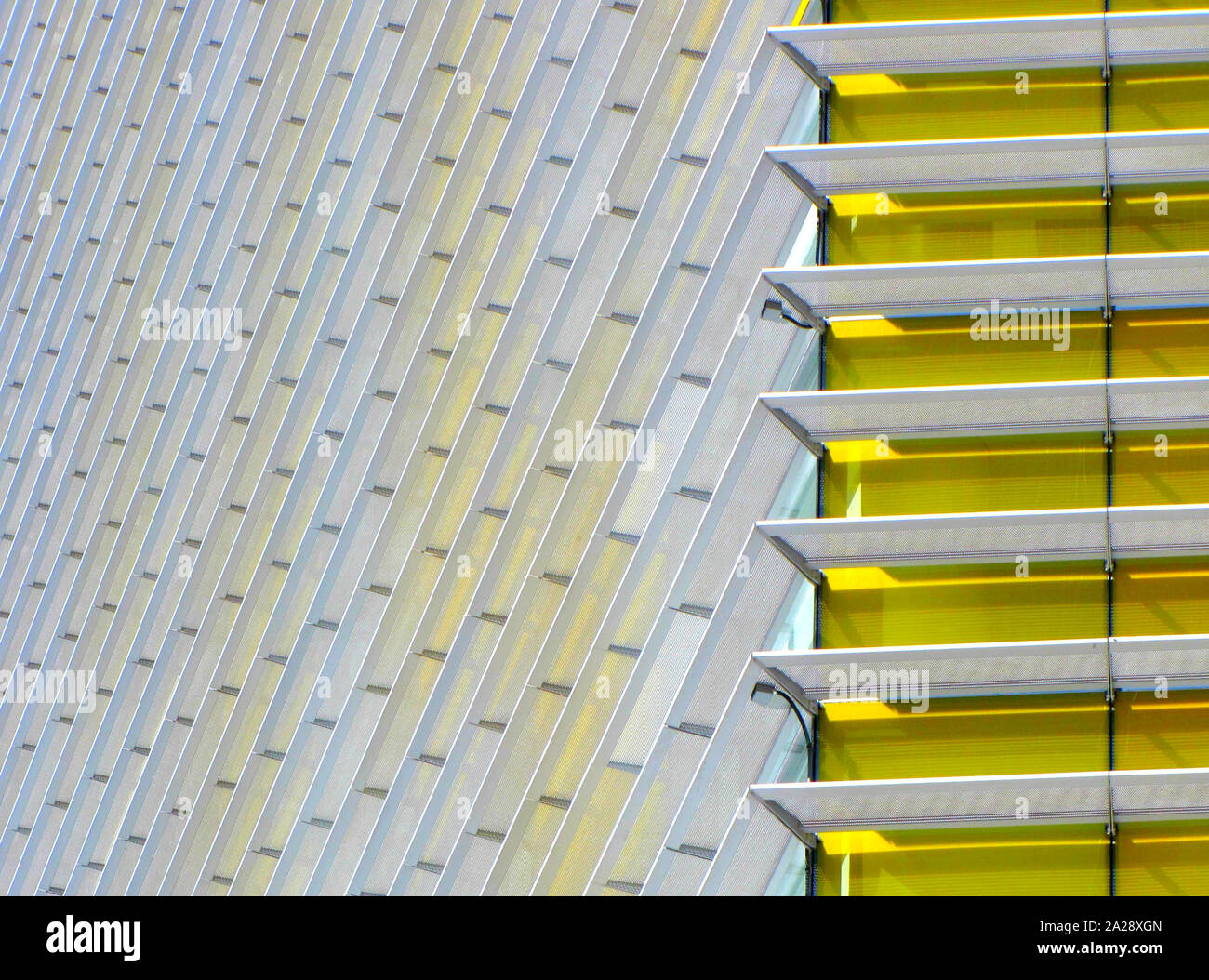 Abstract Yellow Architecture Stock Photo - Alamy