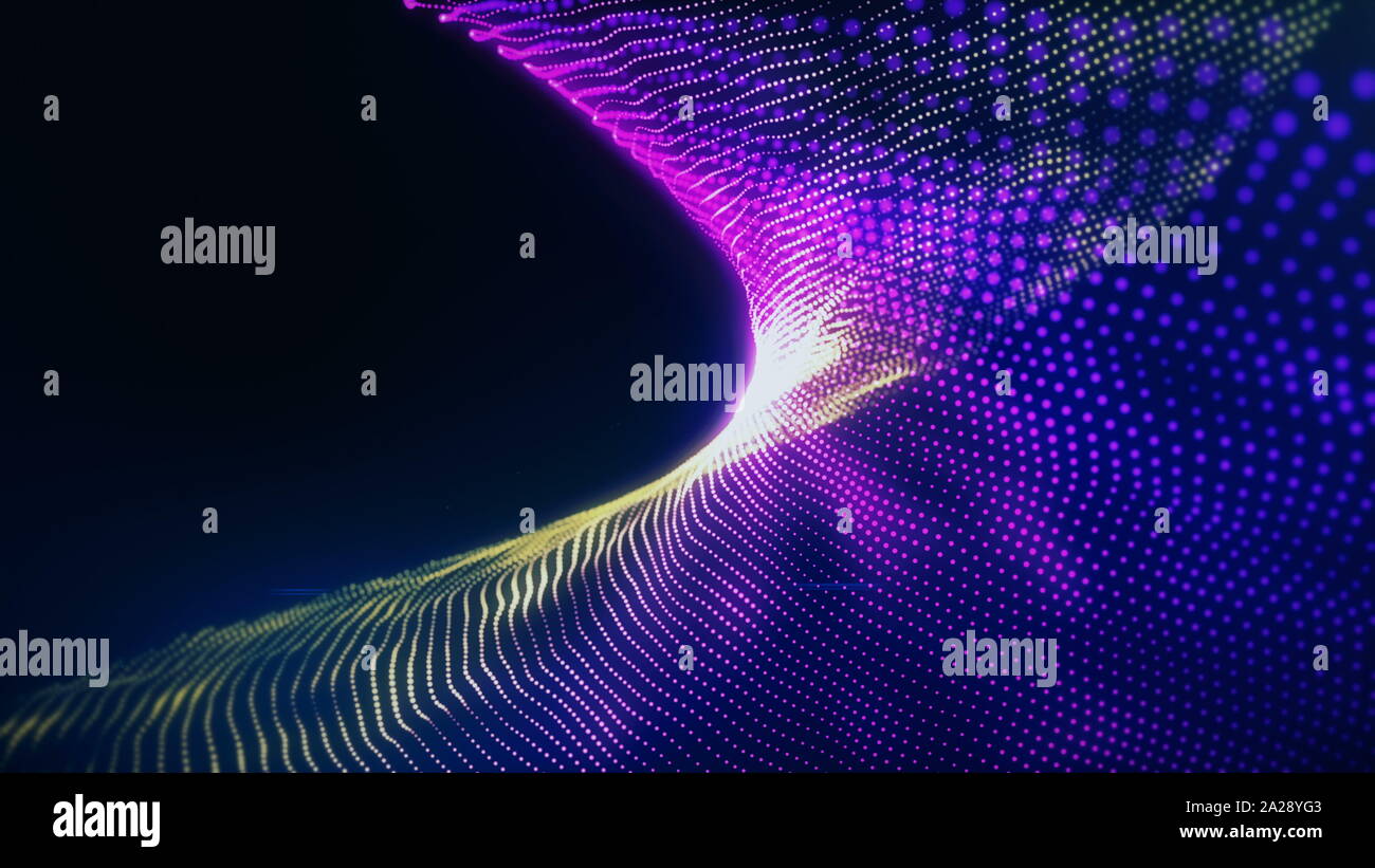 Digital particle surface. Abstract futuristic glowing defocused ... Digital particle surface. Abstract futuristic glowing defocused ...