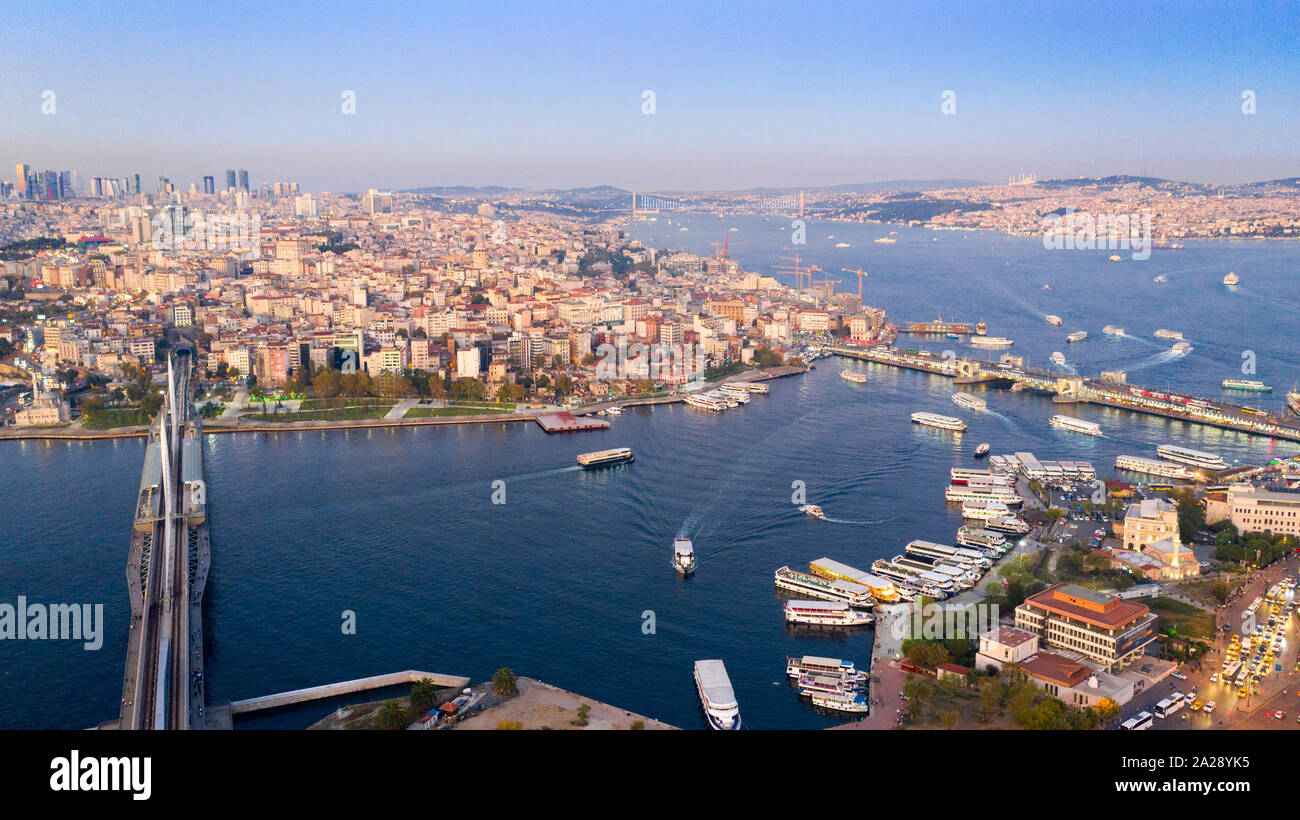 Aerial view of istanbul hi-res stock photography and images - Alamy