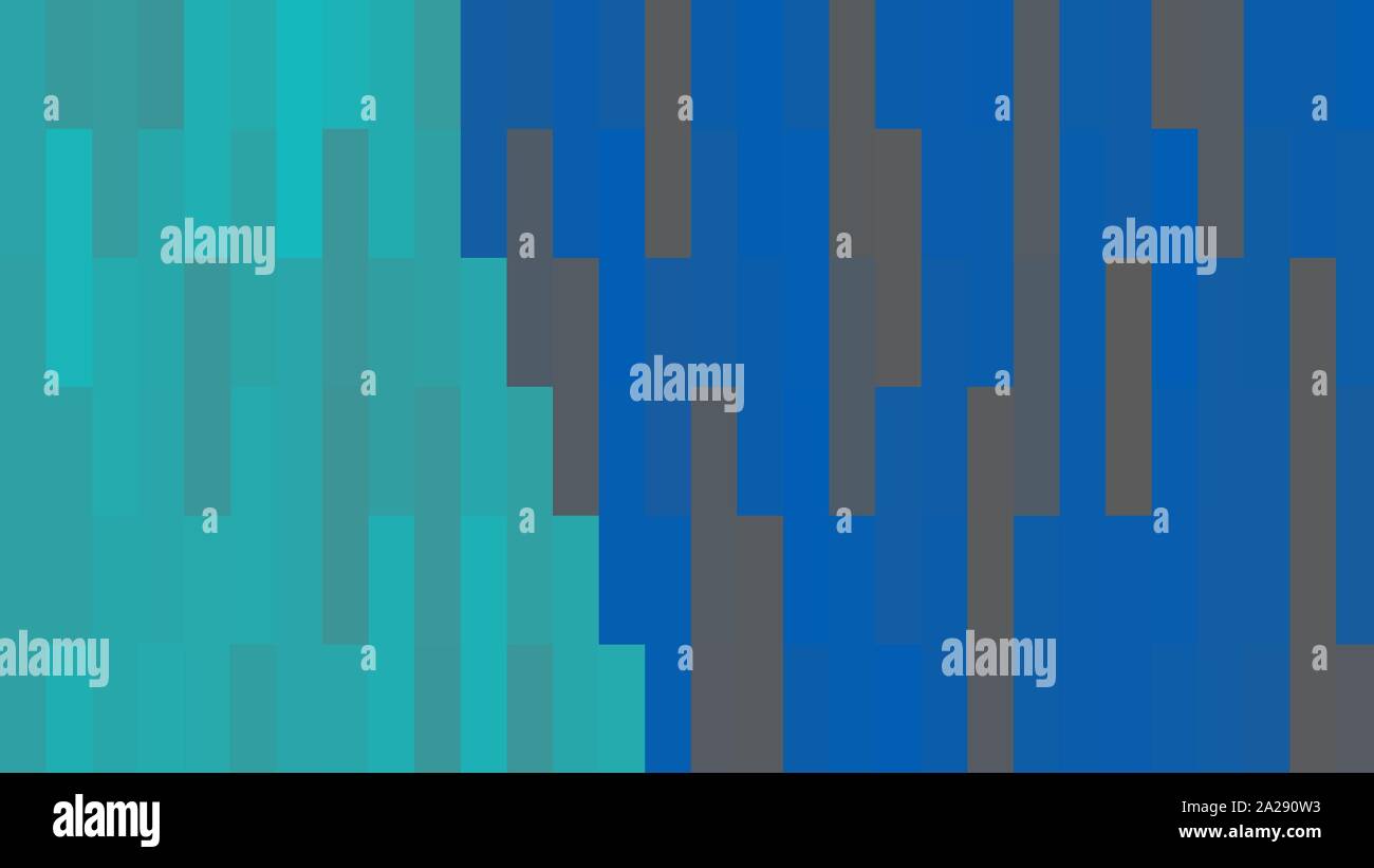 simple rectangles background with strong blue, dim gray and light sea ...