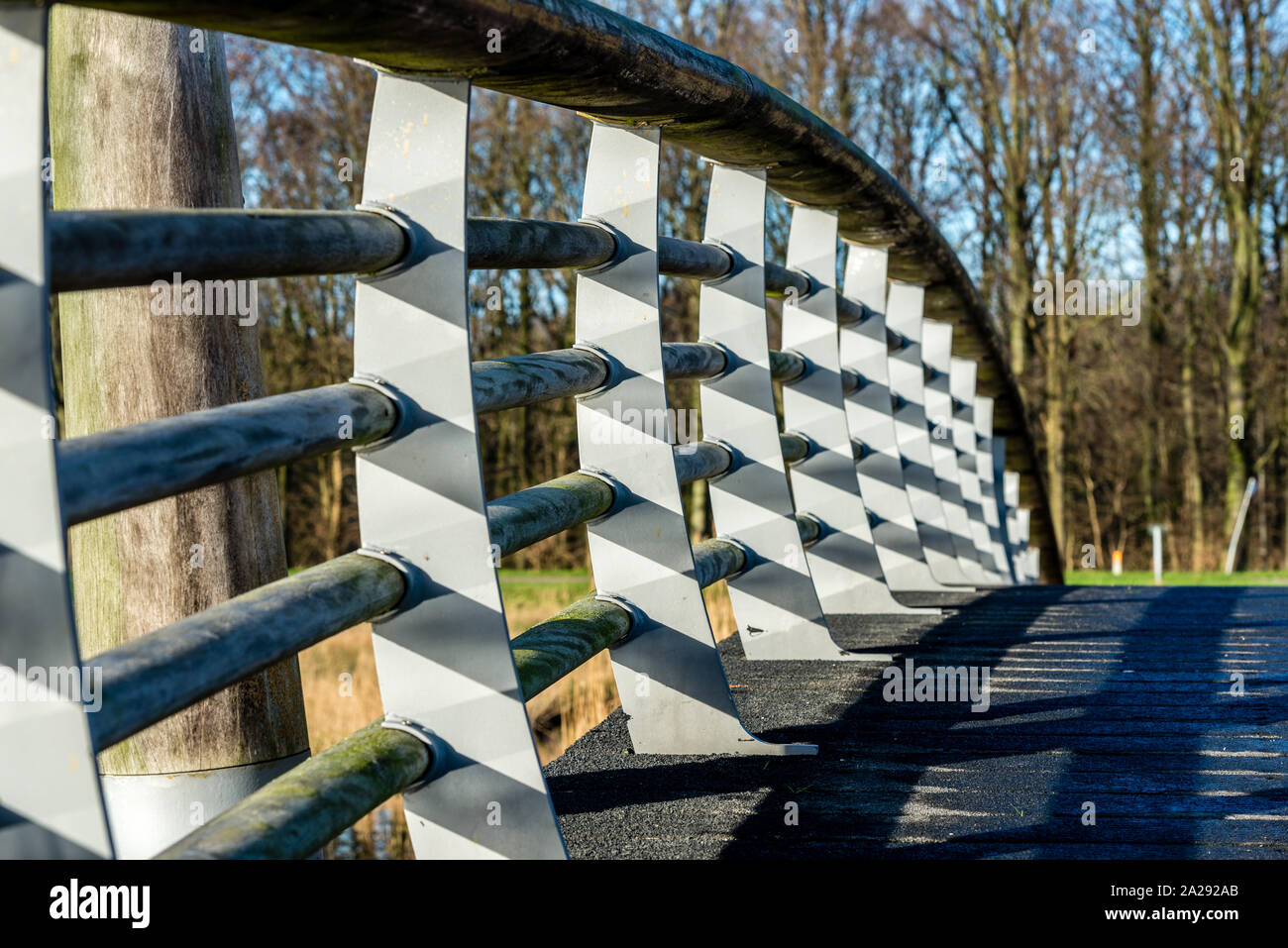Curved railing hi-res stock photography and images - Alamy