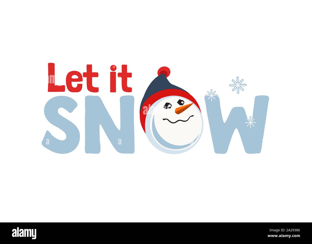 Winter holidays kid fun Cut Out Stock Images & Pictures - Alamy