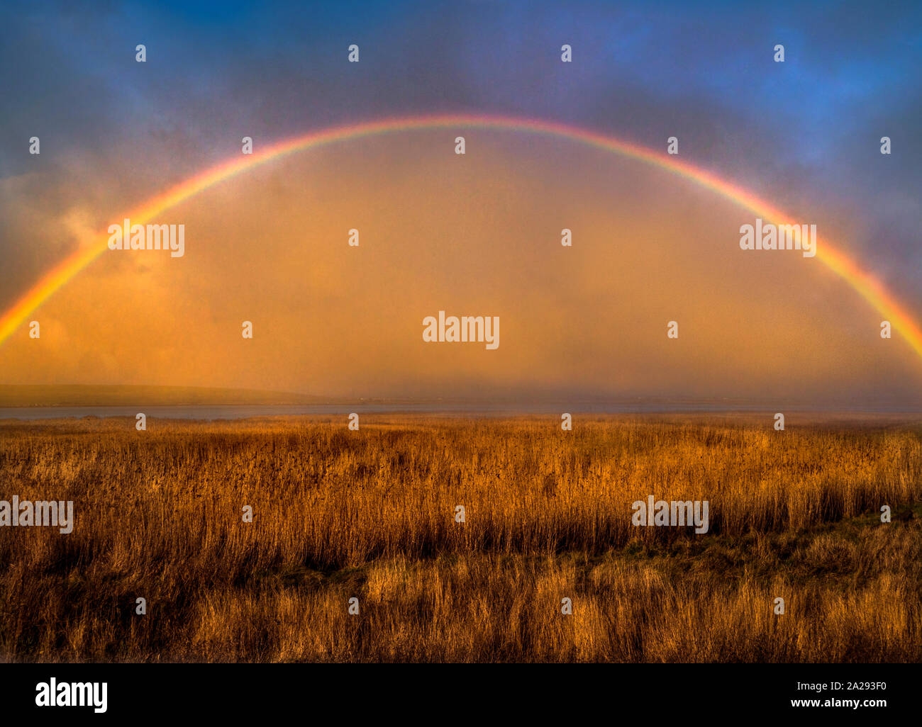 Rainbow dark cloud over hi-res stock photography and images - Alamy