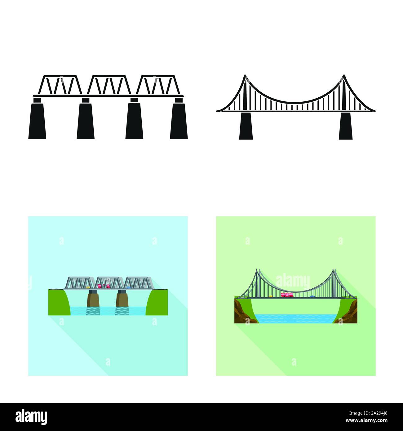 Isolated Object Of Connection And Design Symbol Set Of Connection And Side Vector Icon For