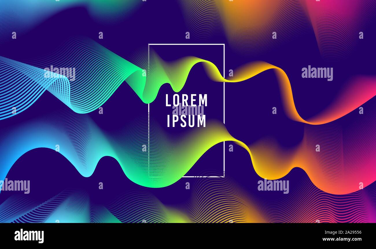 Moving colorful abstract background. Dynamic Effect. Vector ...