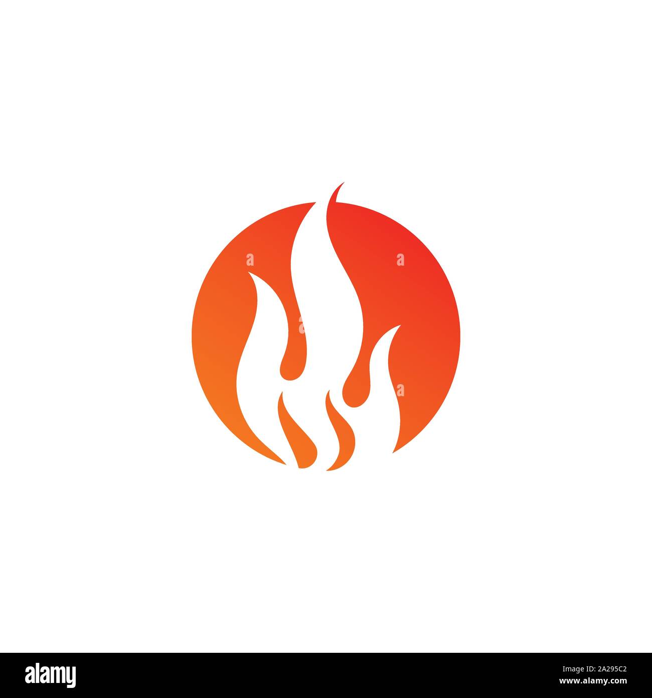 Fire flame vector illustration design template Stock Vector Image & Art ...