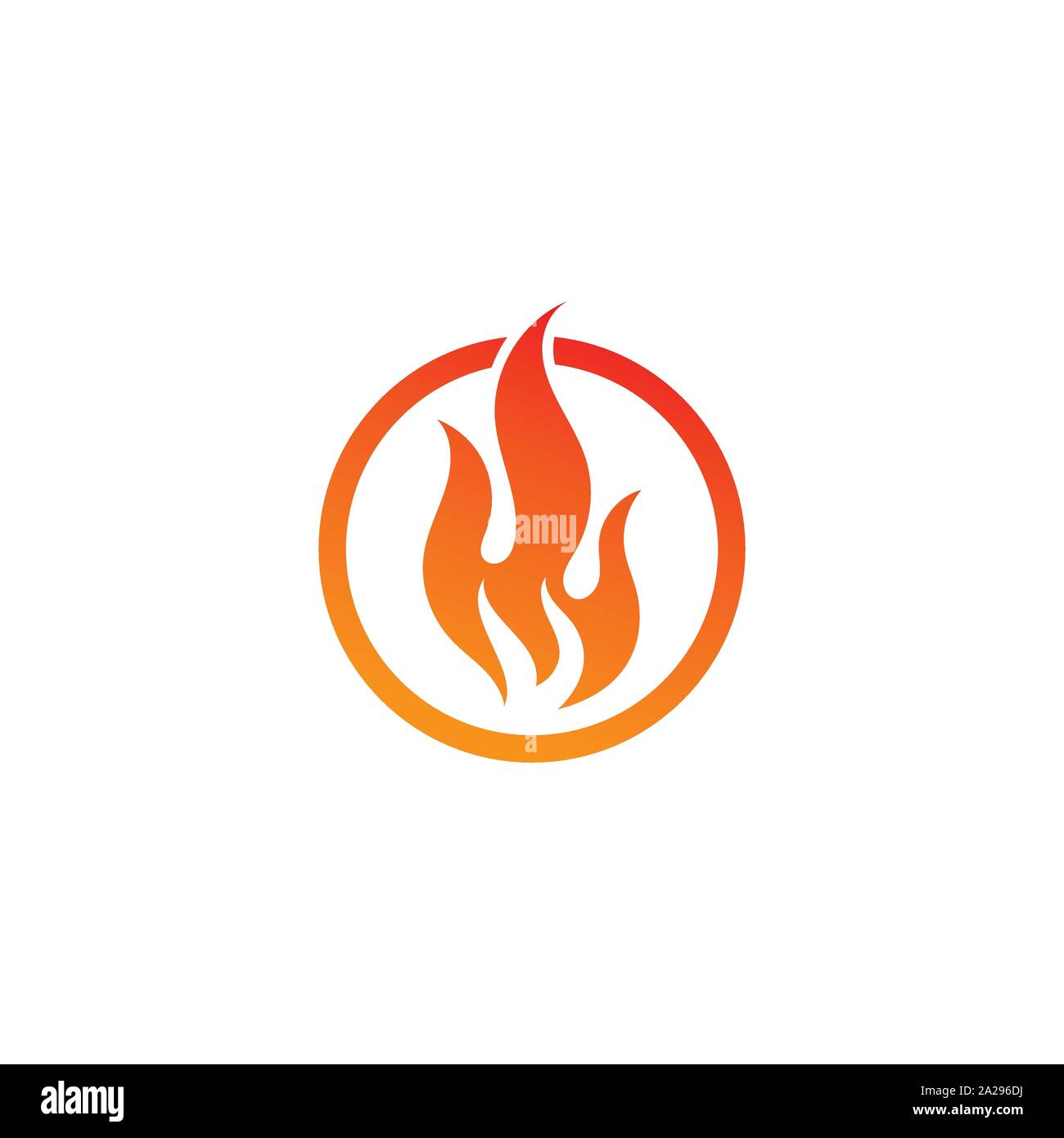 Fire flame vector illustration design template Stock Vector Image & Art ...
