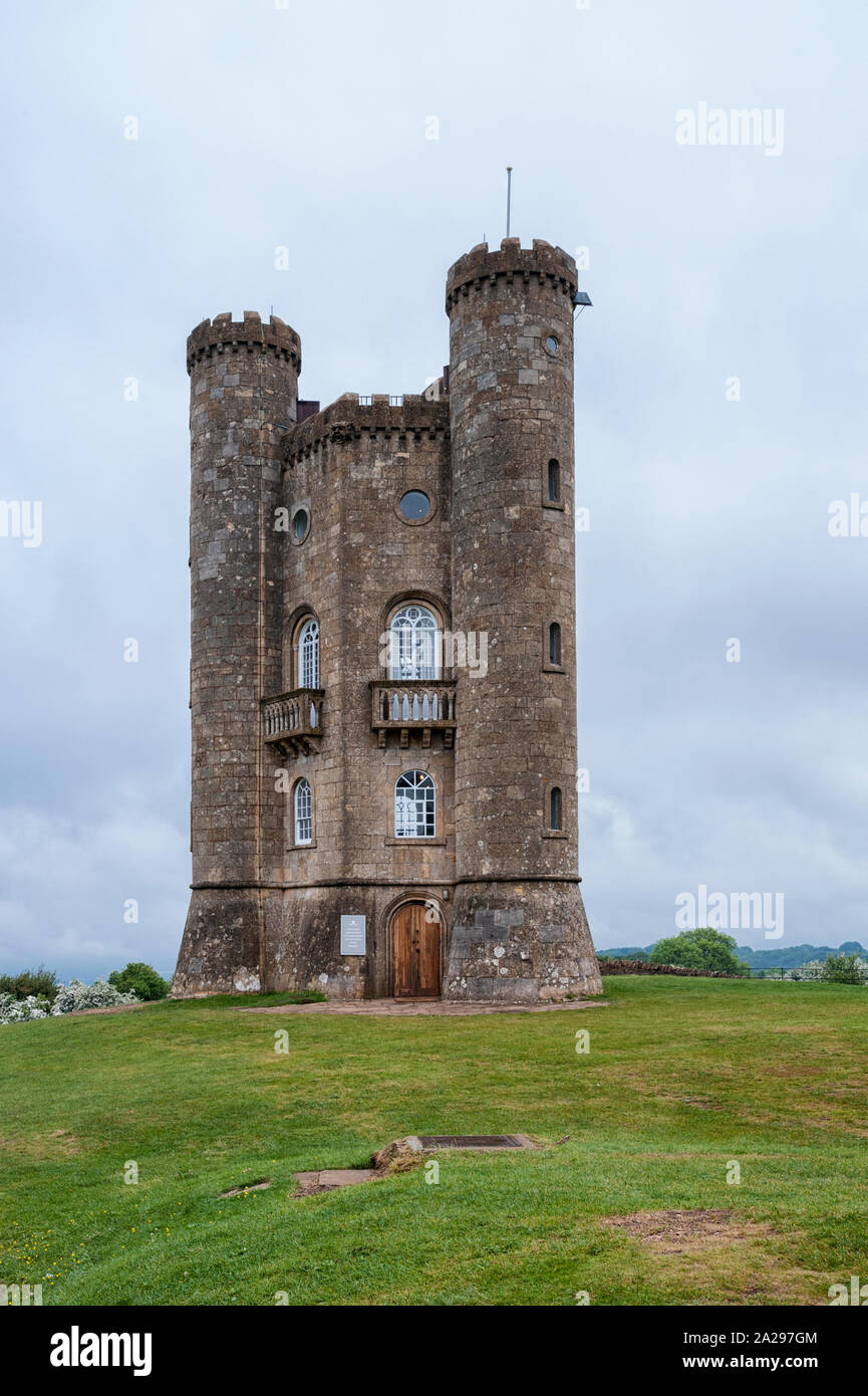 Broadway Tower is a folly on Broadway Hill, near the large village of ...