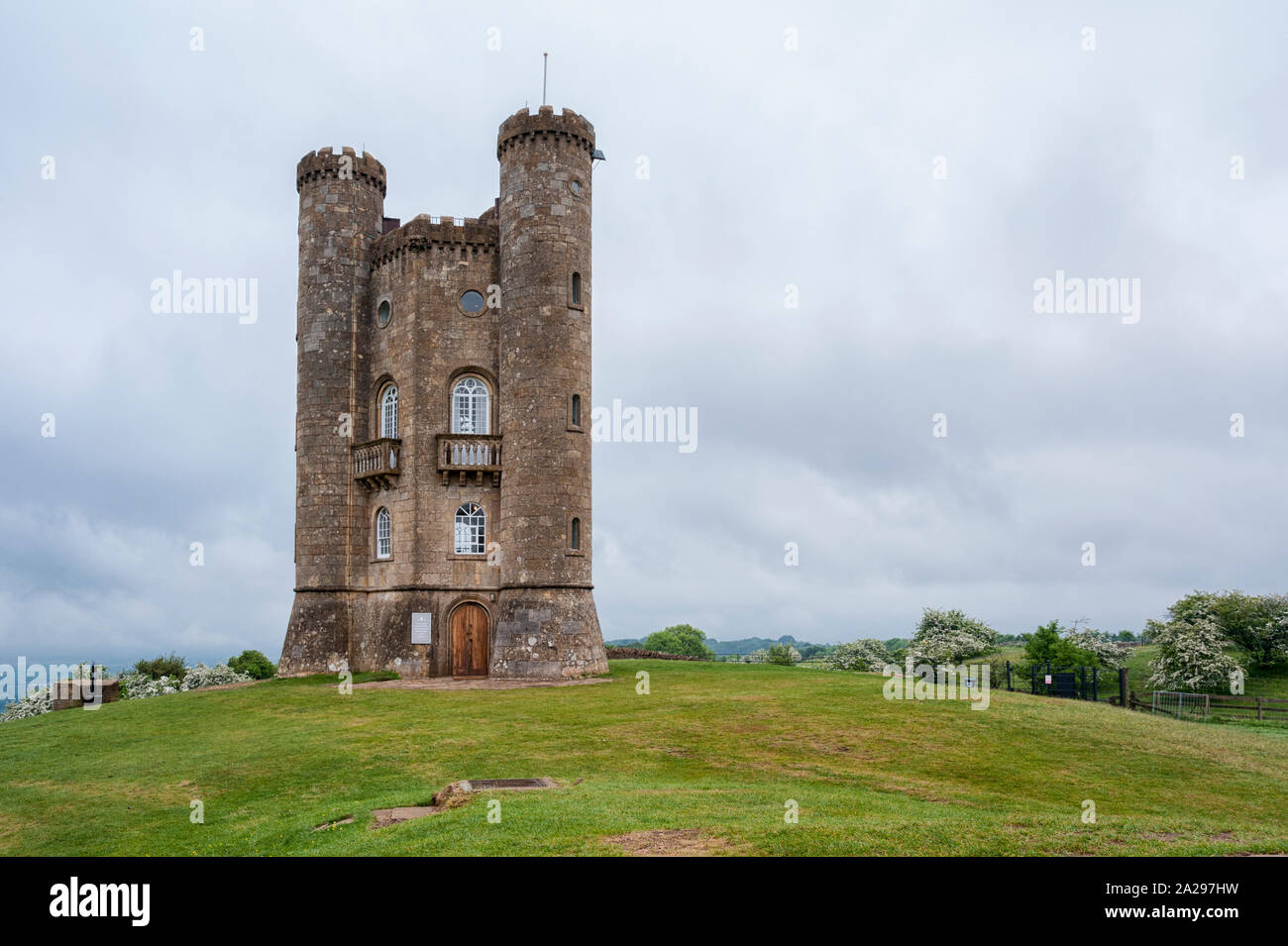 Broadway Tower is a folly on Broadway Hill, near the large village of ...