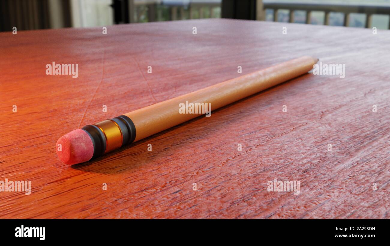 Single pencil hi-res stock photography and images - Alamy