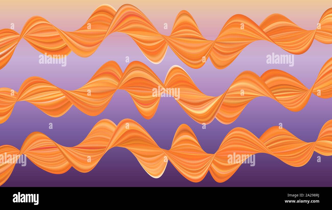 Colorful abstract shapes. Bright background of twisted lines. Liquid ...