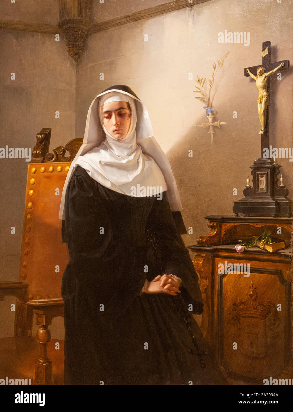 [LFA] Sister Agatha, the Nun with a Gun : r/characterdrawing