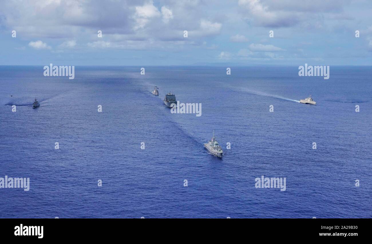190930-N-FV739-0553 WATERS NEAR GUAM (Sept. 30, 2019) The Republic of ...