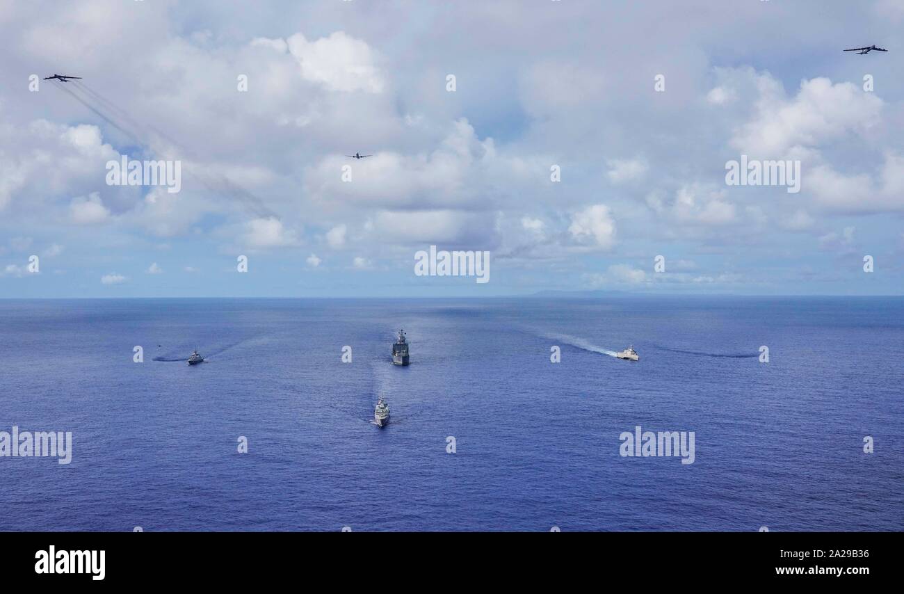 190930-N-FV739-0719 WATERS NEAR GUAM (Sept. 30, 2019) The Republic of ...
