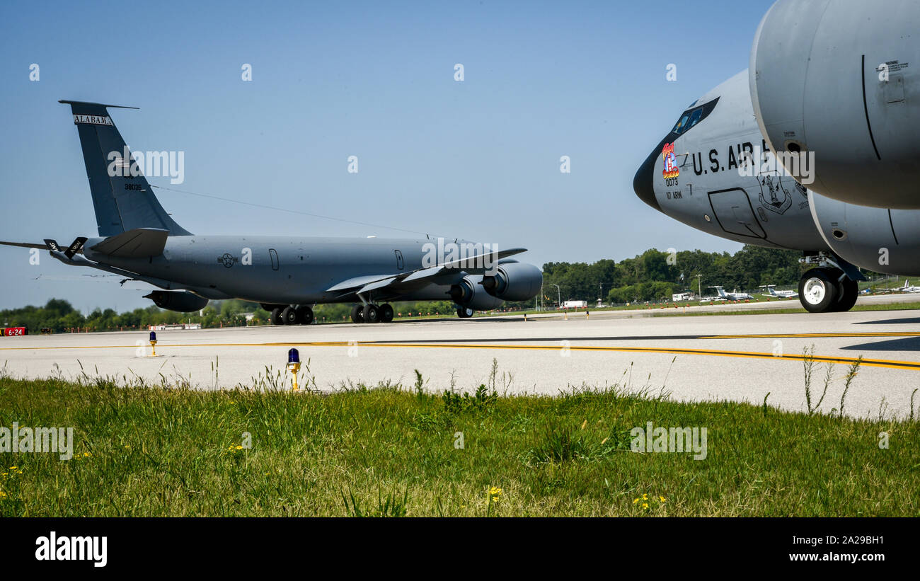 The 117th Air Refueling Wing makes history by launching 8 KC-135R ...