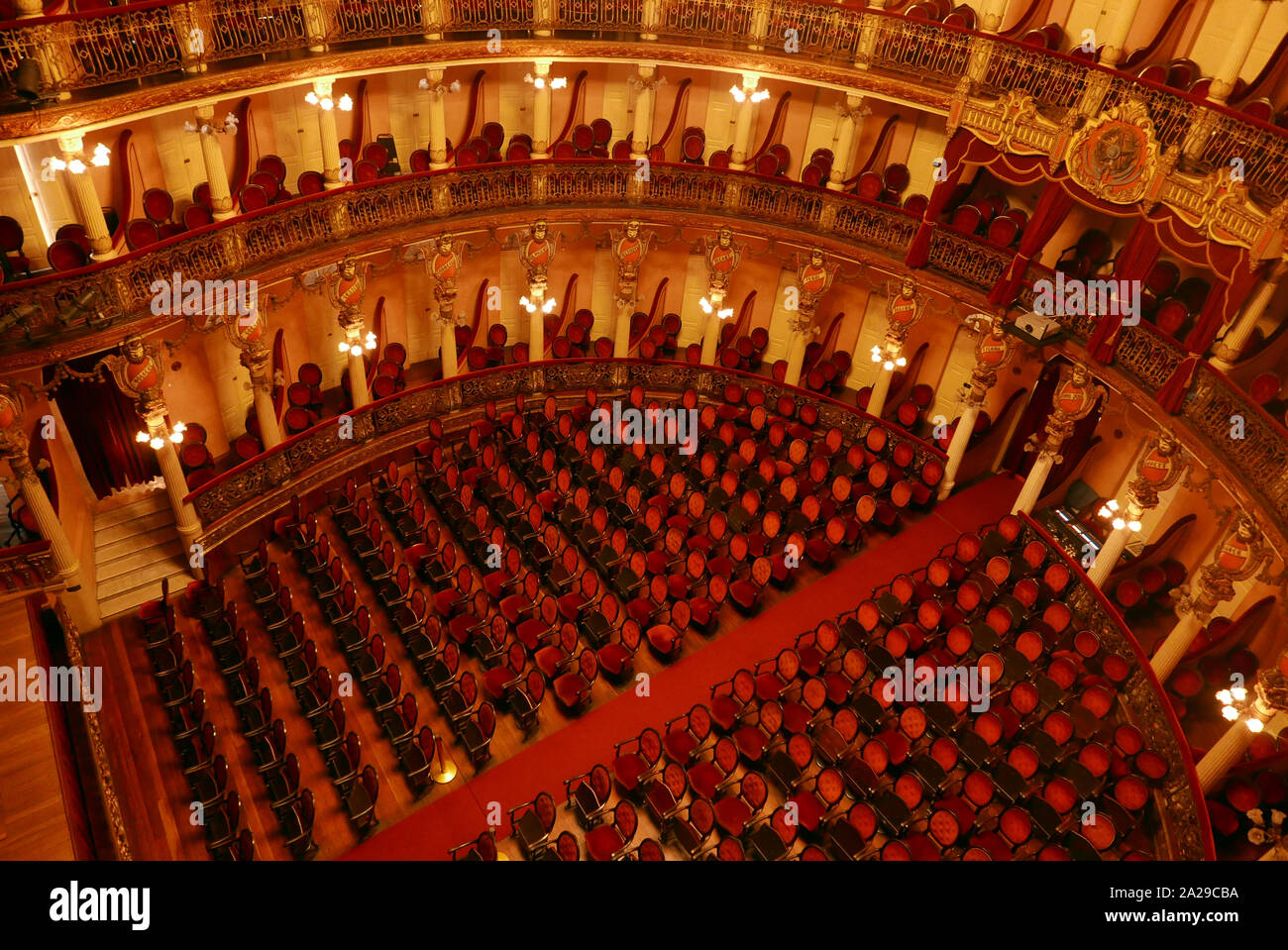 Interior of teatro amazonas hi-res stock photography and images - Alamy