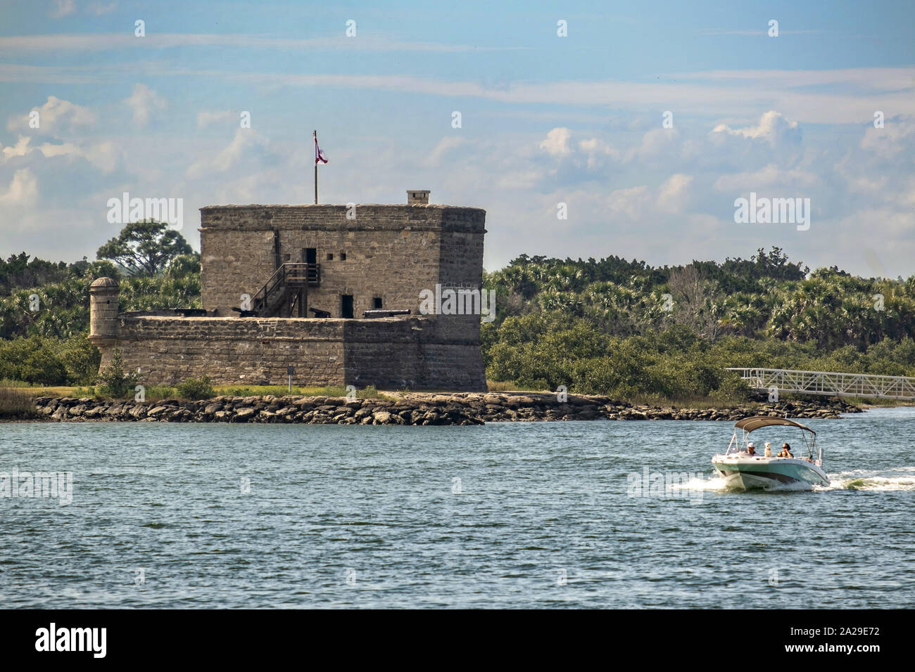 Fort matanzas national monument hi-res stock photography and images - Alamy