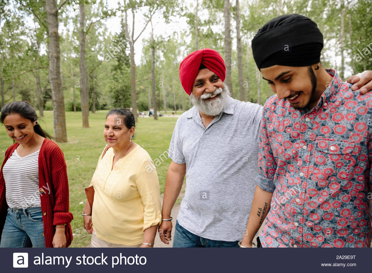 Indian father son walking in hi-res stock photography and images - Alamy