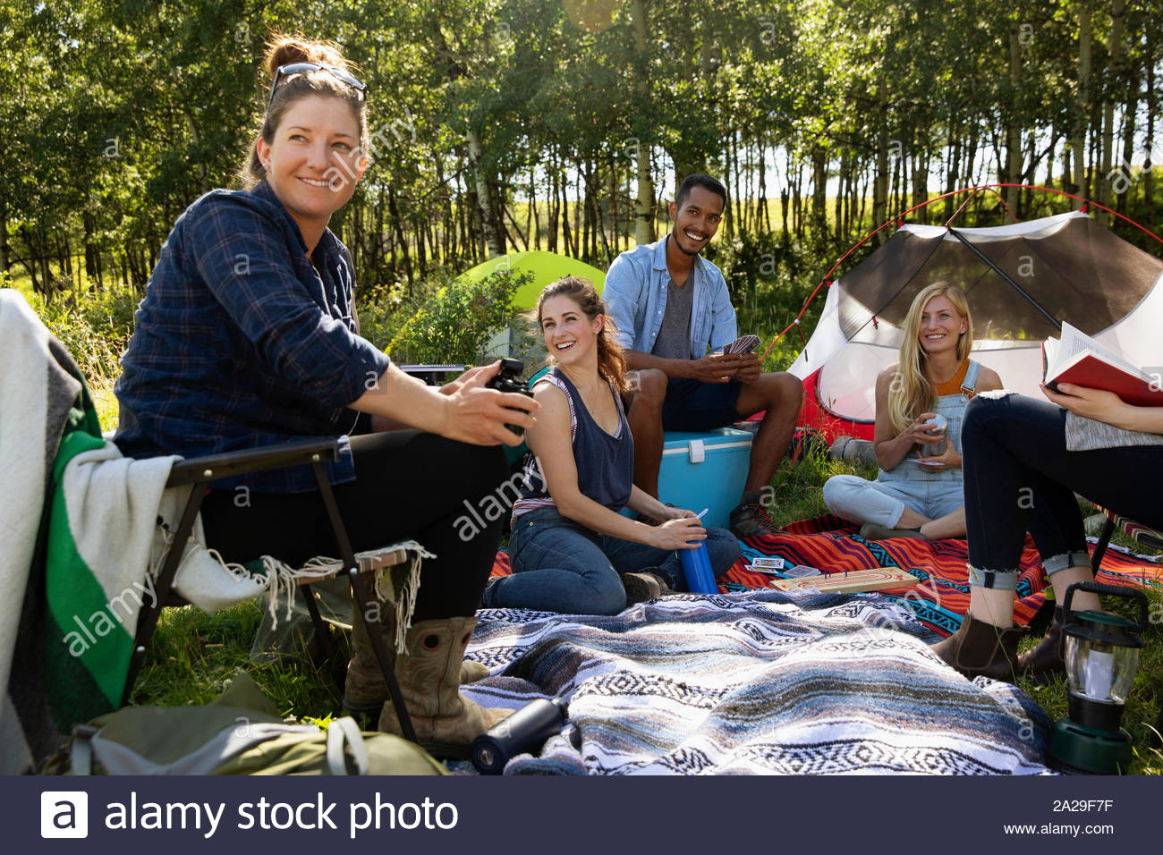 Day camp group hi-res stock photography and images - Alamy