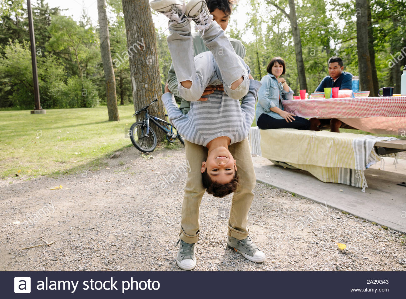 Upsidedown playing hi-res stock photography and images - Alamy