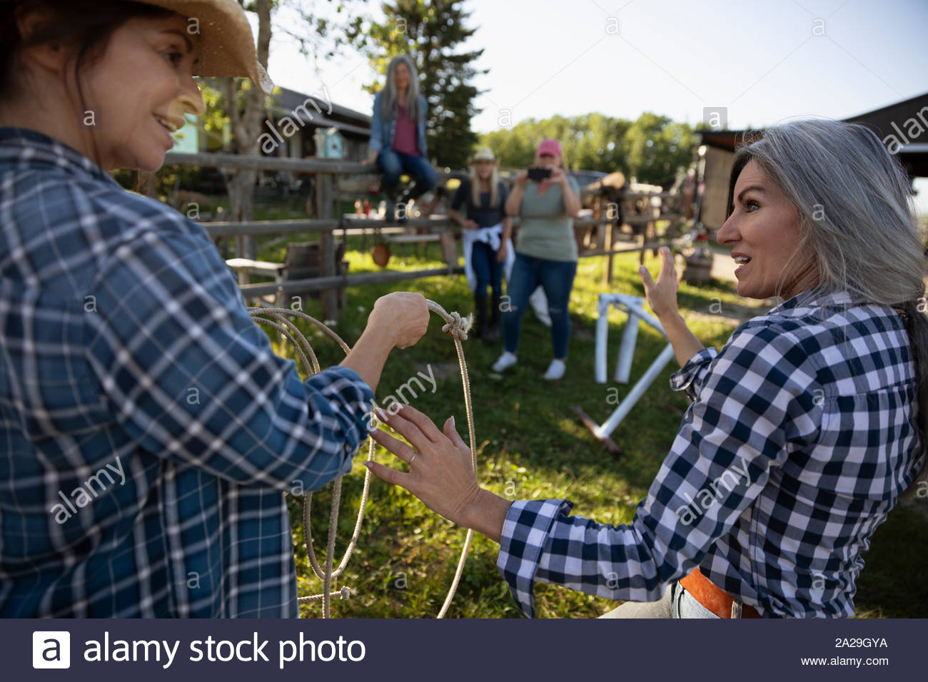Ranch rope hi-res stock photography and images - Alamy