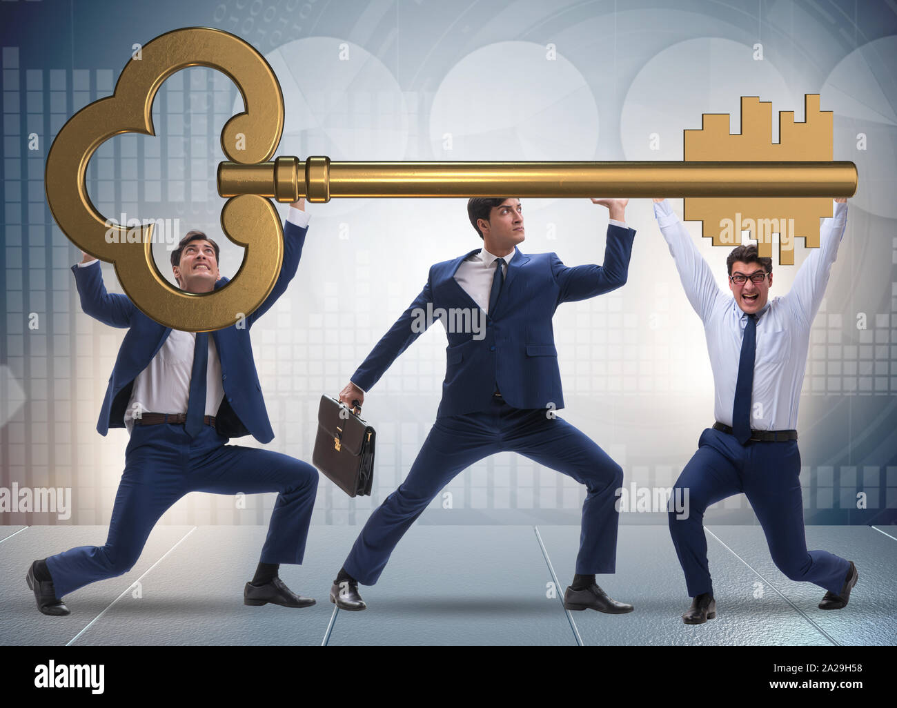 Giant key in lock hi-res stock photography and images - Alamy