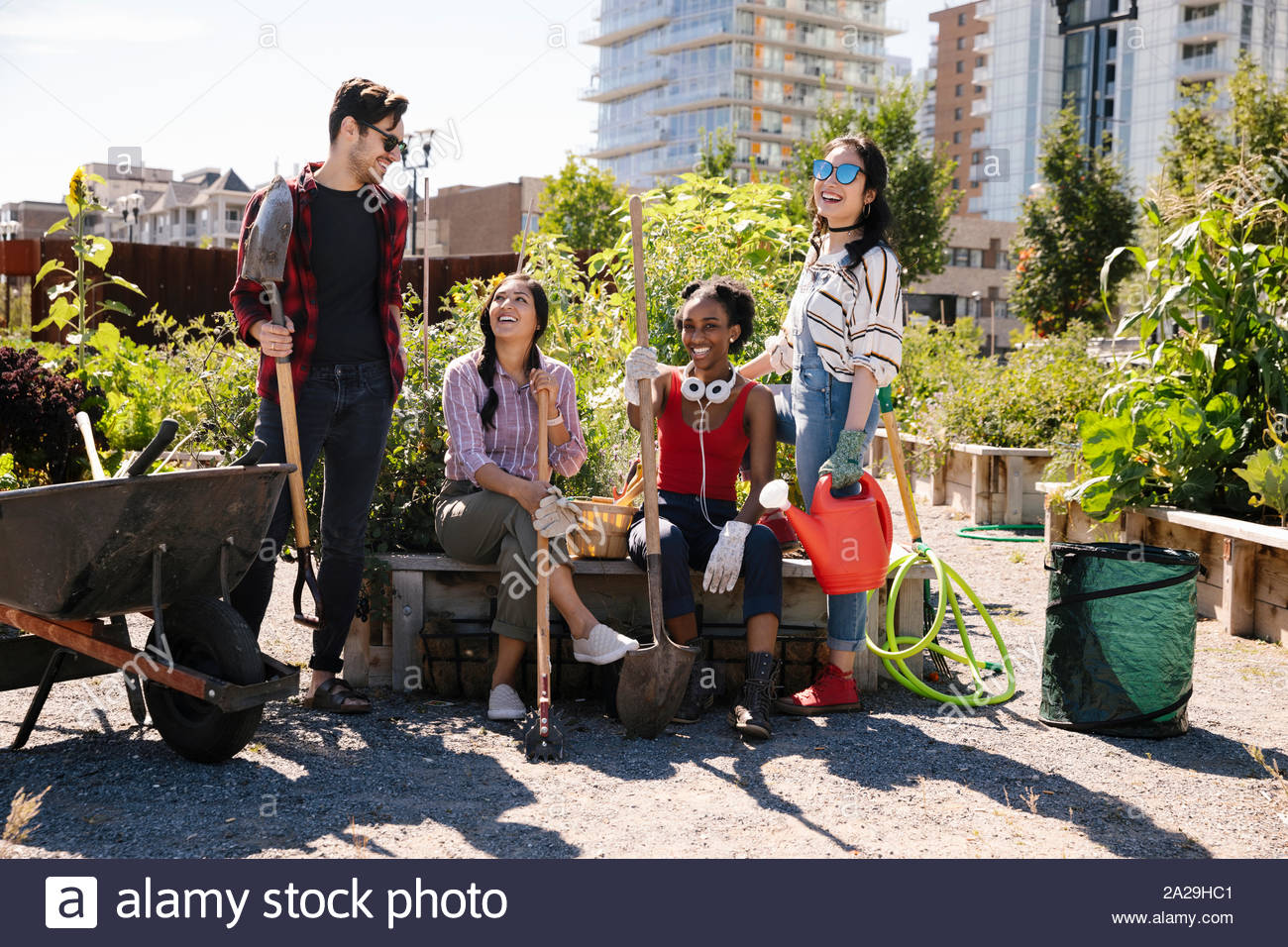 Community happy hi-res stock photography and images - Alamy