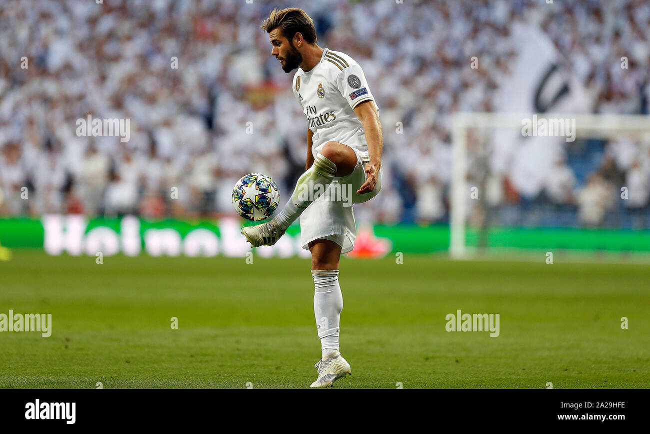Real Madrid CF's Nacho Fernandez in action during the UEFA Champions ...