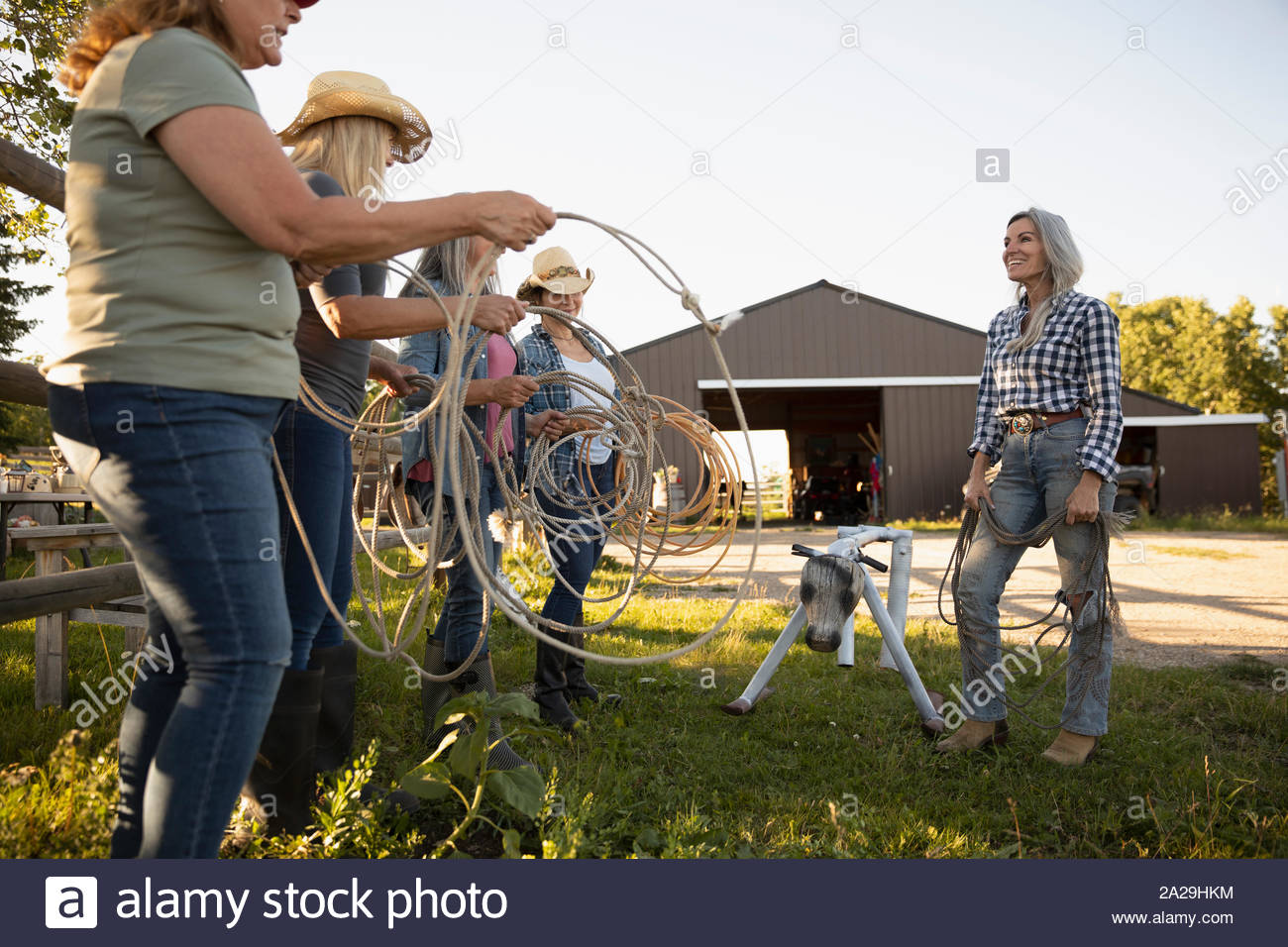 Roping hi-res stock photography and images - Alamy