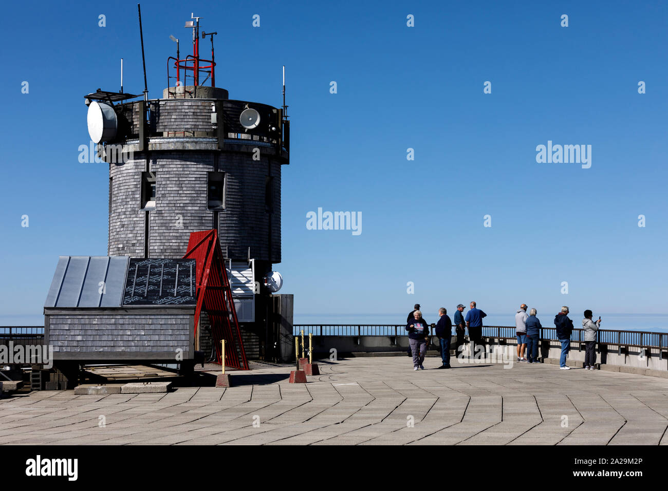 New Hampshire Mount Washington Observatory High Resolution Stock ...