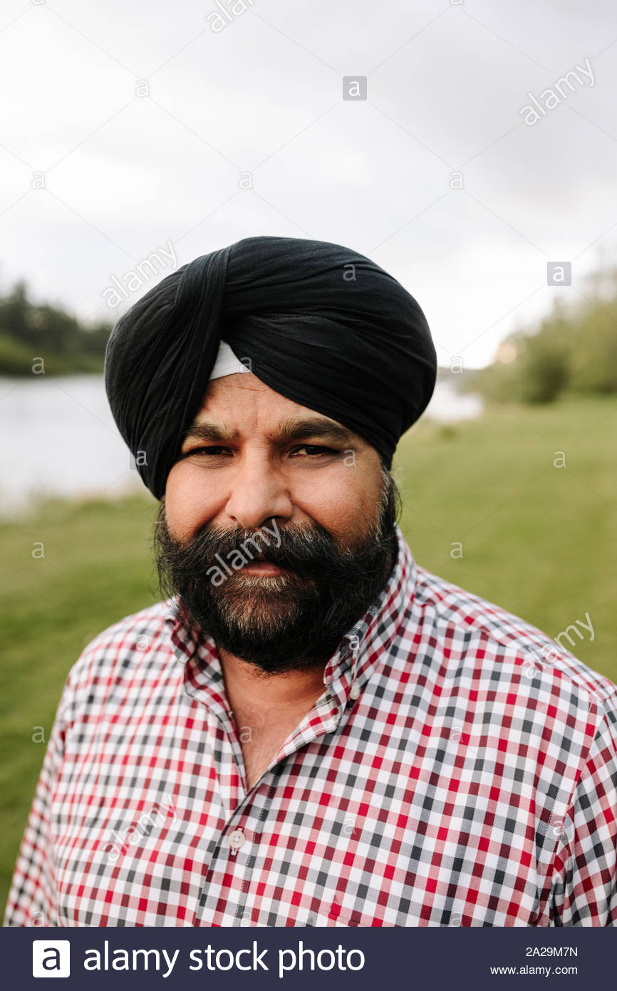 Indian Man With Long Beard