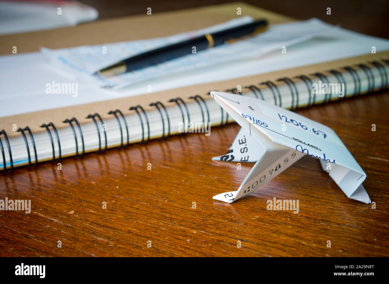 Dishonored cheque hi-res stock photography and images - Alamy